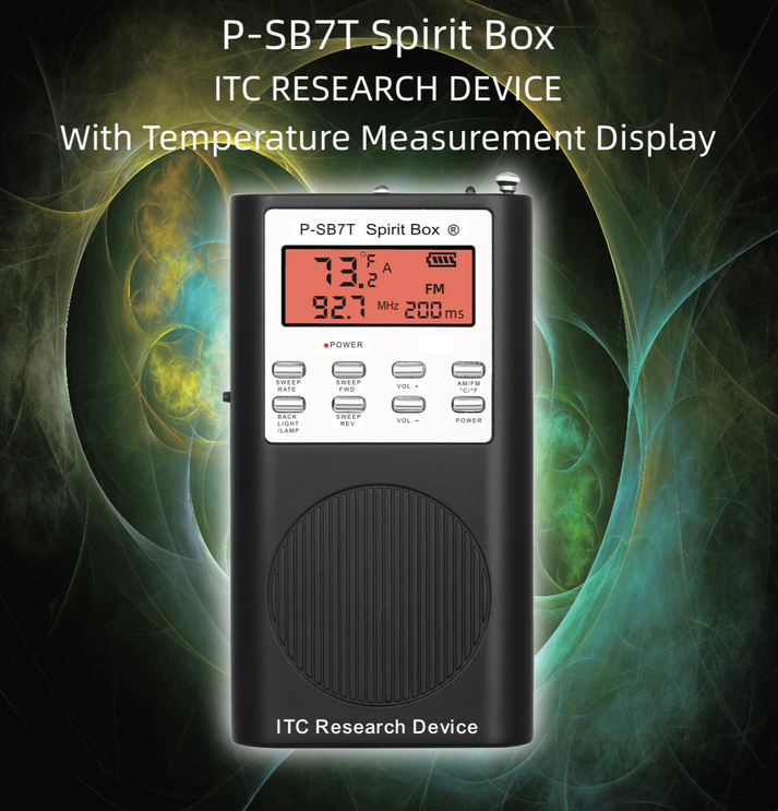 P-SB7 Spirit Box® Rev7 With Temperature Display with FREE CASE – OZParaTech